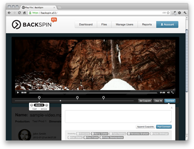 BackSpin. Outil collaboratif pour la video. - Les Outils Collaboratifs