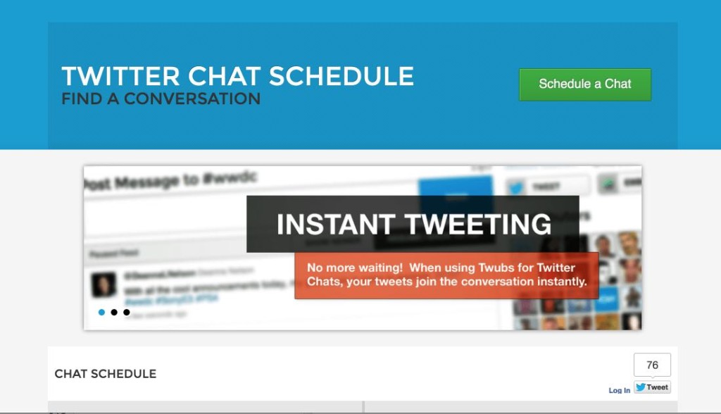 Tweet Chat. Espace de discussion collaboratif via Twitter - Les Outils ...