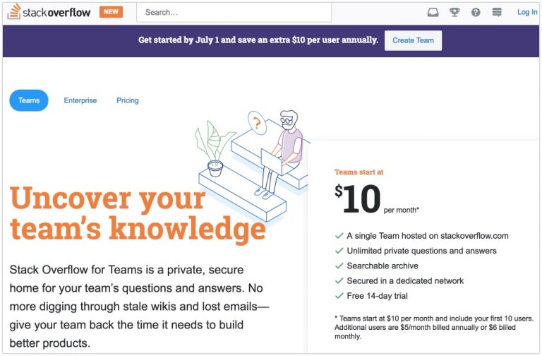 Stack Overflow for teams. Base de connaissances et questions réponses pour vos équipes - Les ...