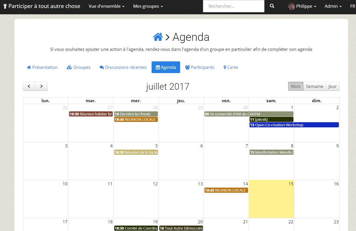 Agorakit. Outil collaboratif pour collectifs citoyens